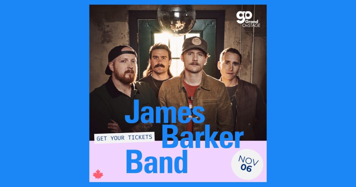 Visite Kingston | Grand OnStage presents James Barker Band Bud Light…