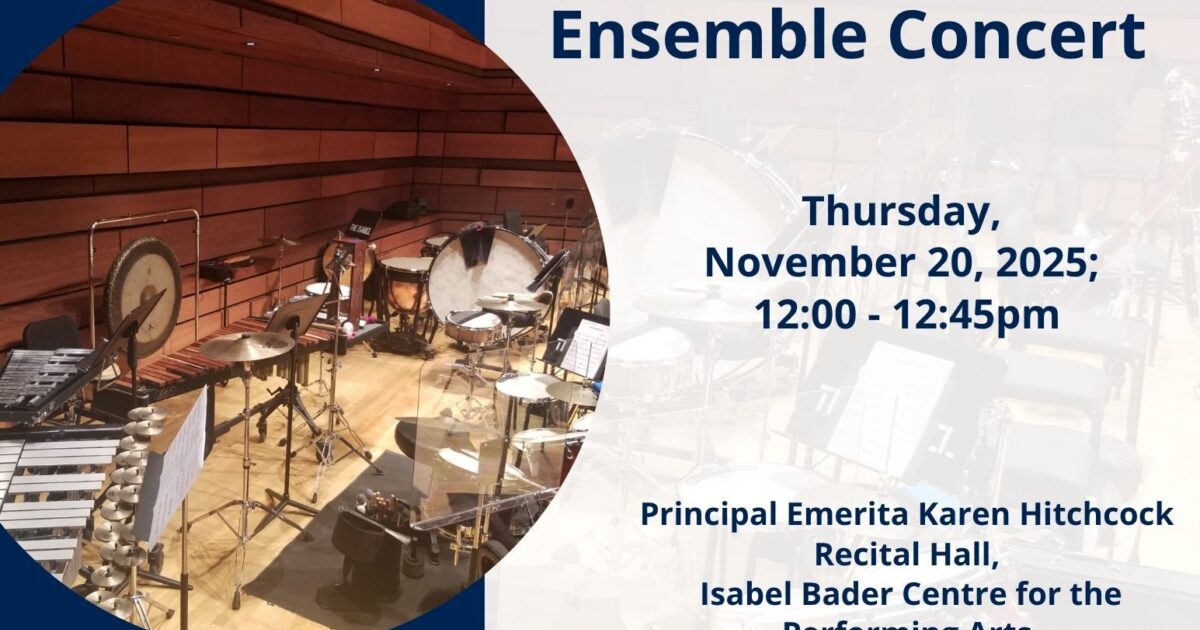 Visit Kingston | Queen's Percussion Ensemble
