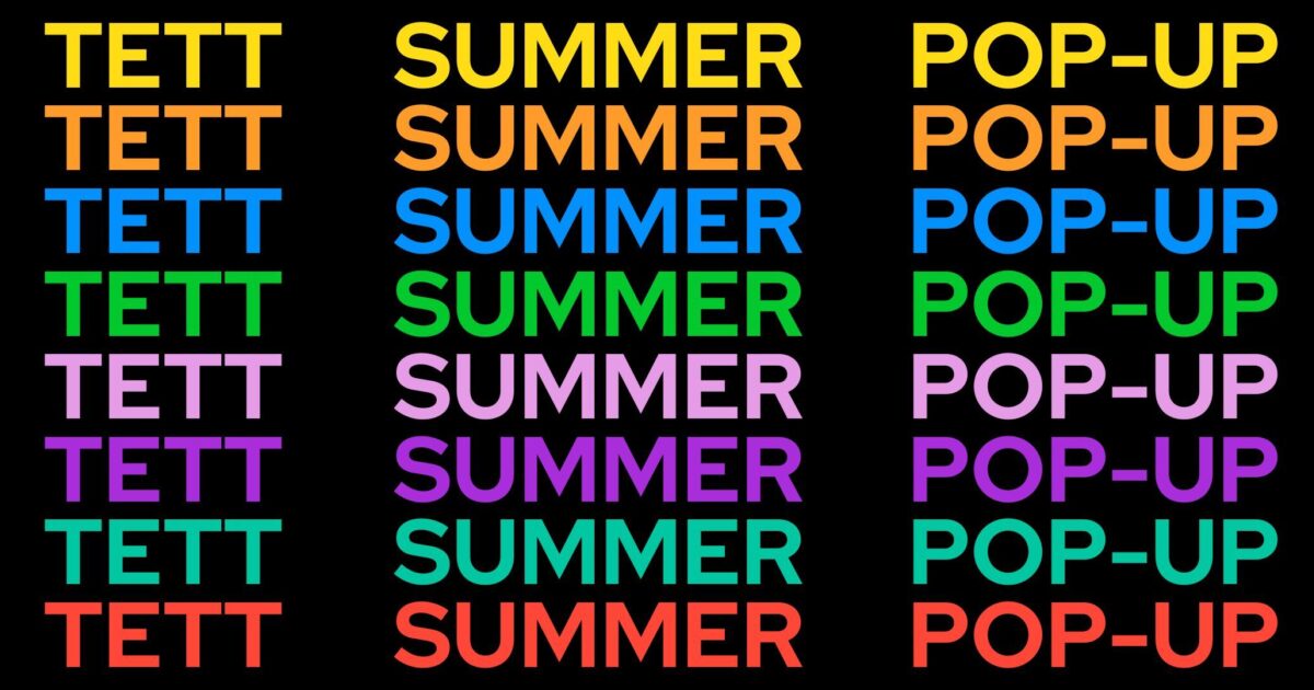 Visit Kingston | Summer Pop-Up at the Tett Centre!