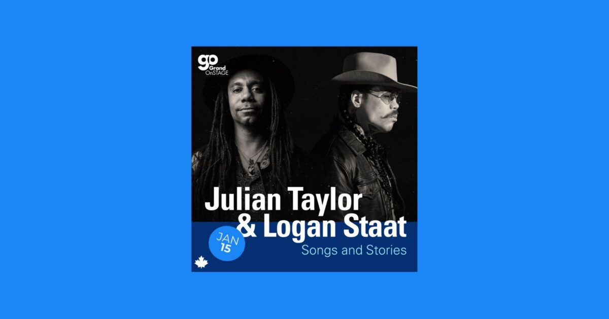 Visite Kingston | Grand OnStage presents Julian Taylor & Logan Staats