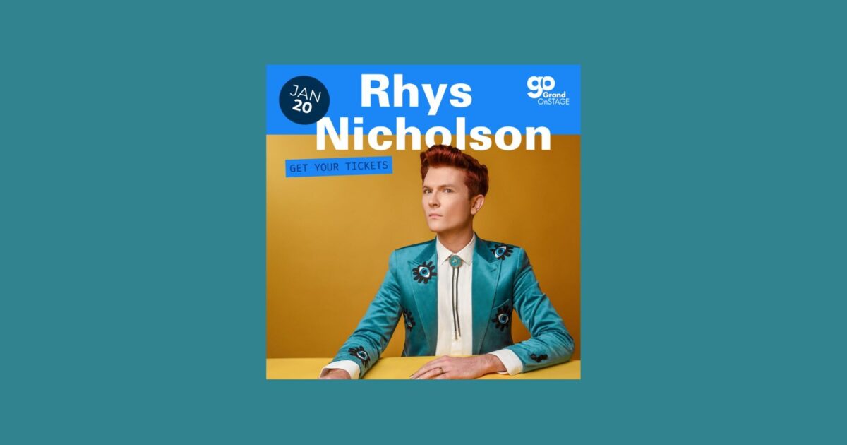 Visit Kingston | Grand OnStage presents Rhys Nicholson - Huge Big…