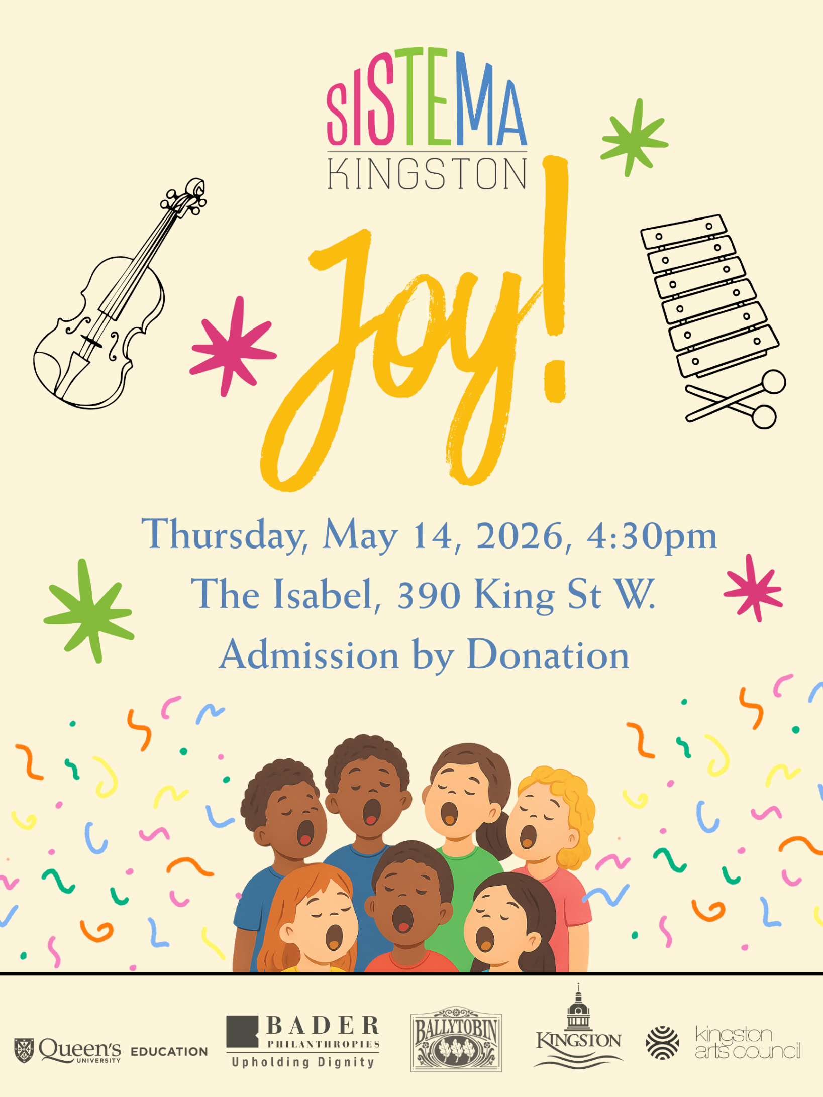 Visit Kingston | Sistema Kingston Year-End Concert: Joy!