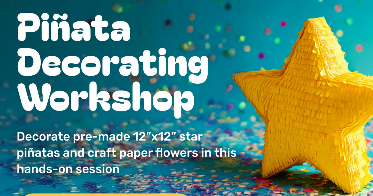 Visit Kingston | Piñata Decorating Workshop - Draw by Night x Tett…